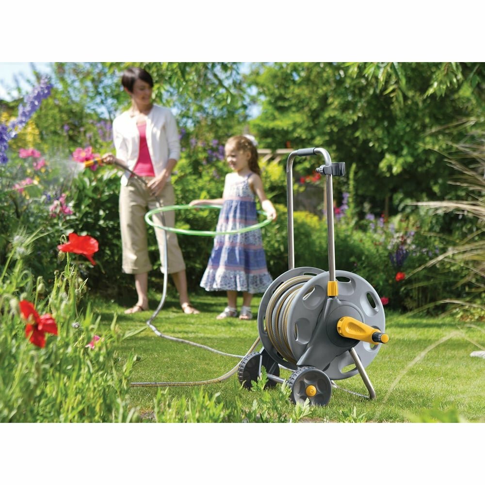 Тележка Hozelock 2434 Plus со шлангом 1/2", 30 м 2434R3600 — фото 1