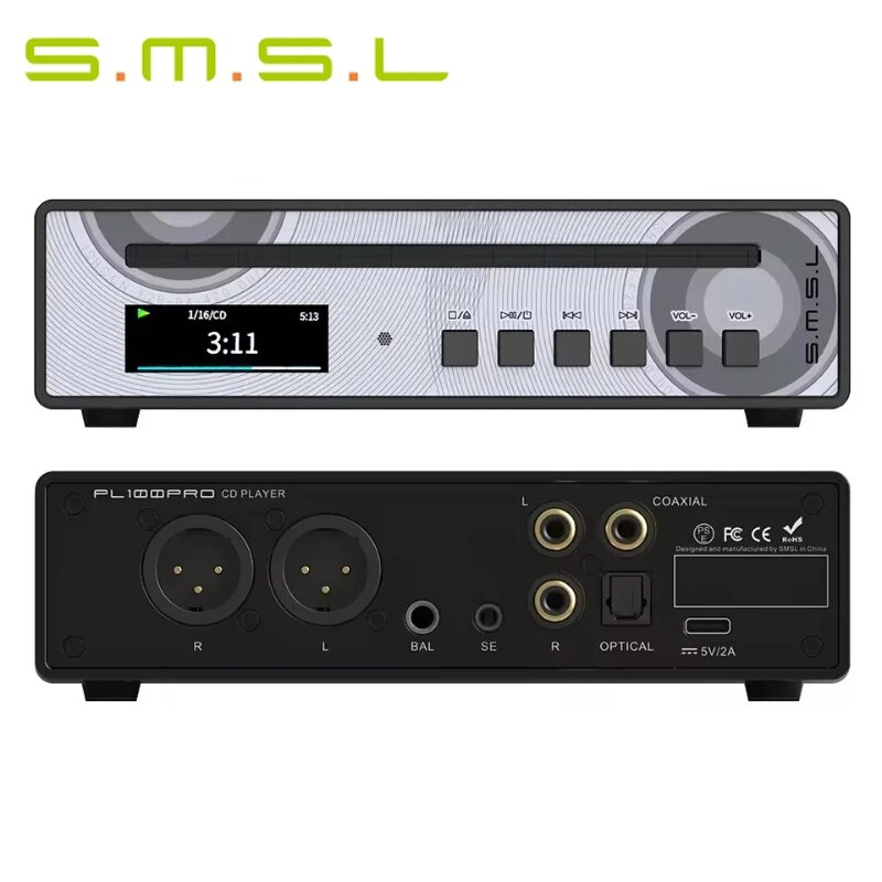 SMSL PL100Pro CD-плеер SILVER — фото 1