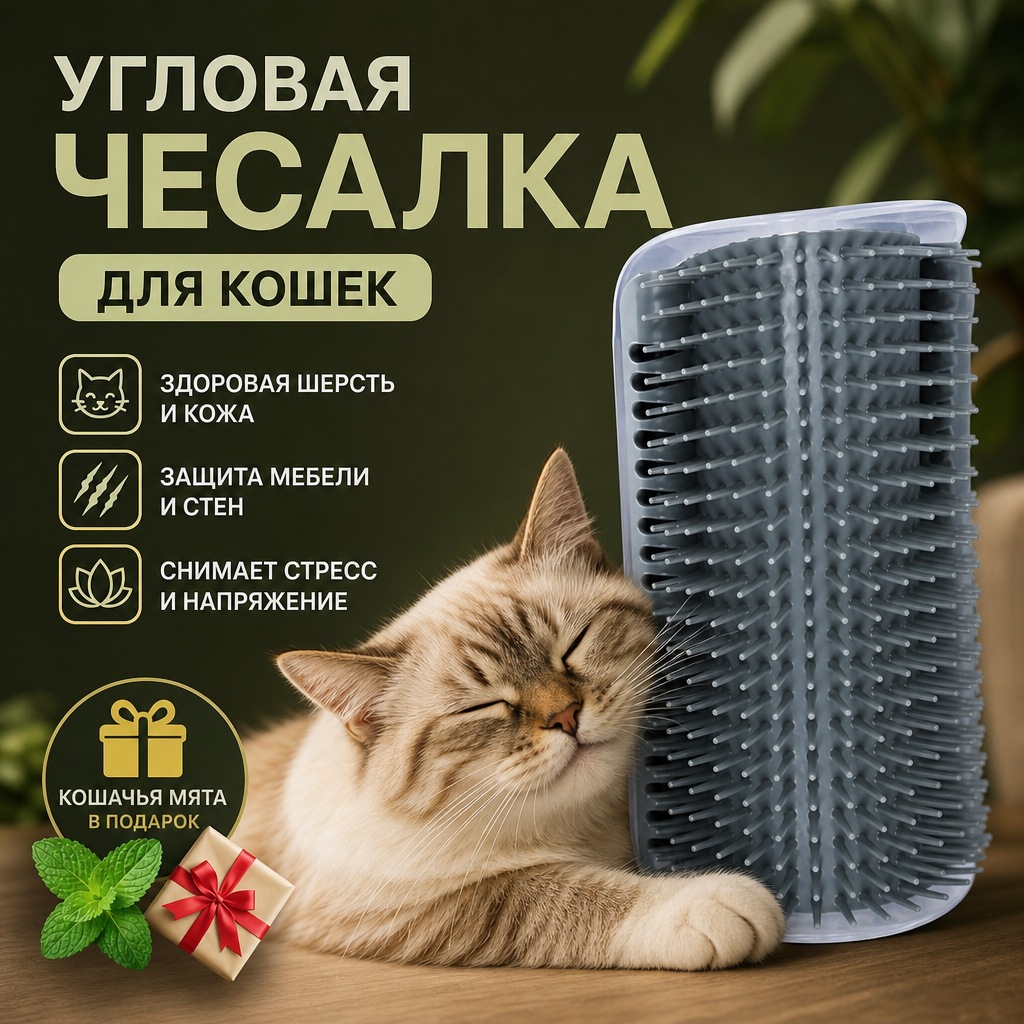 Аксессуар для кошек, серый