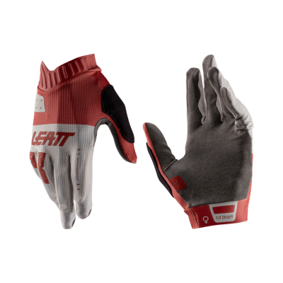 Велоперчатки женские Leatt MTB 1.0W GripR Glove (Dusty Red, XS, 2026 (6026059990))