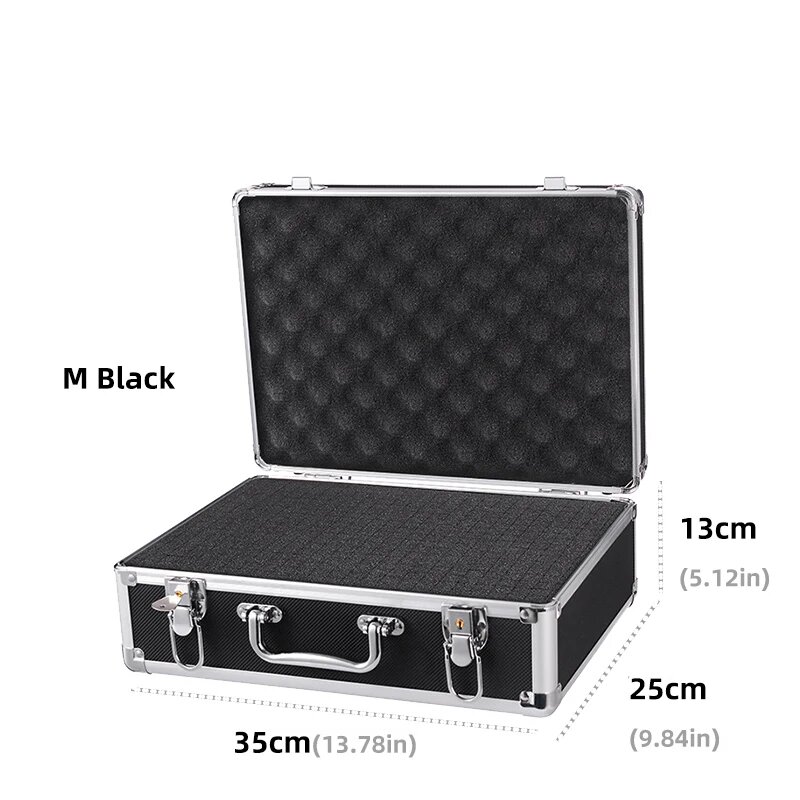 Чехол для микрофонов M Black, 35x25x13 см