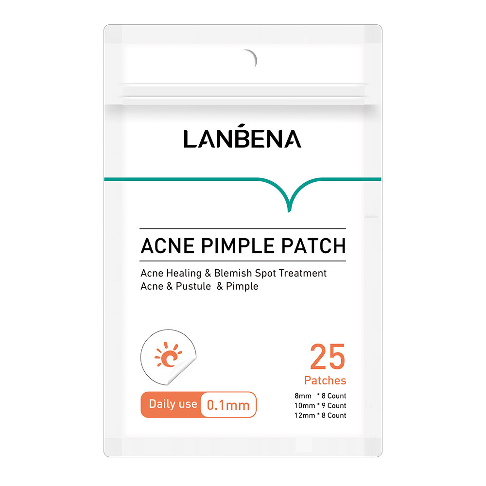 LANBENA Патчи от прыщей и акне точечныеДневное использование 25 шт