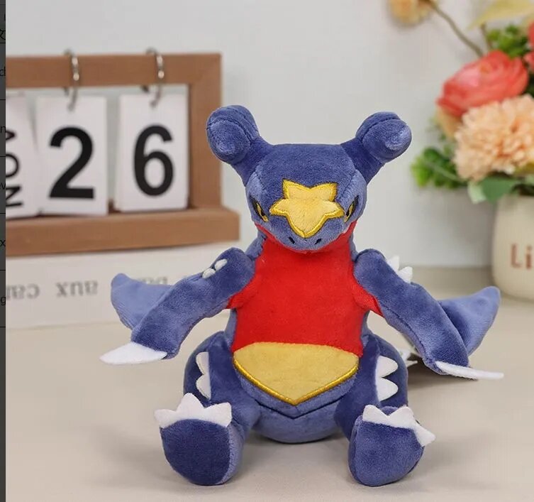 Покемон плюшевая игрушка Гарчомп 15см Pokemon Garchomp