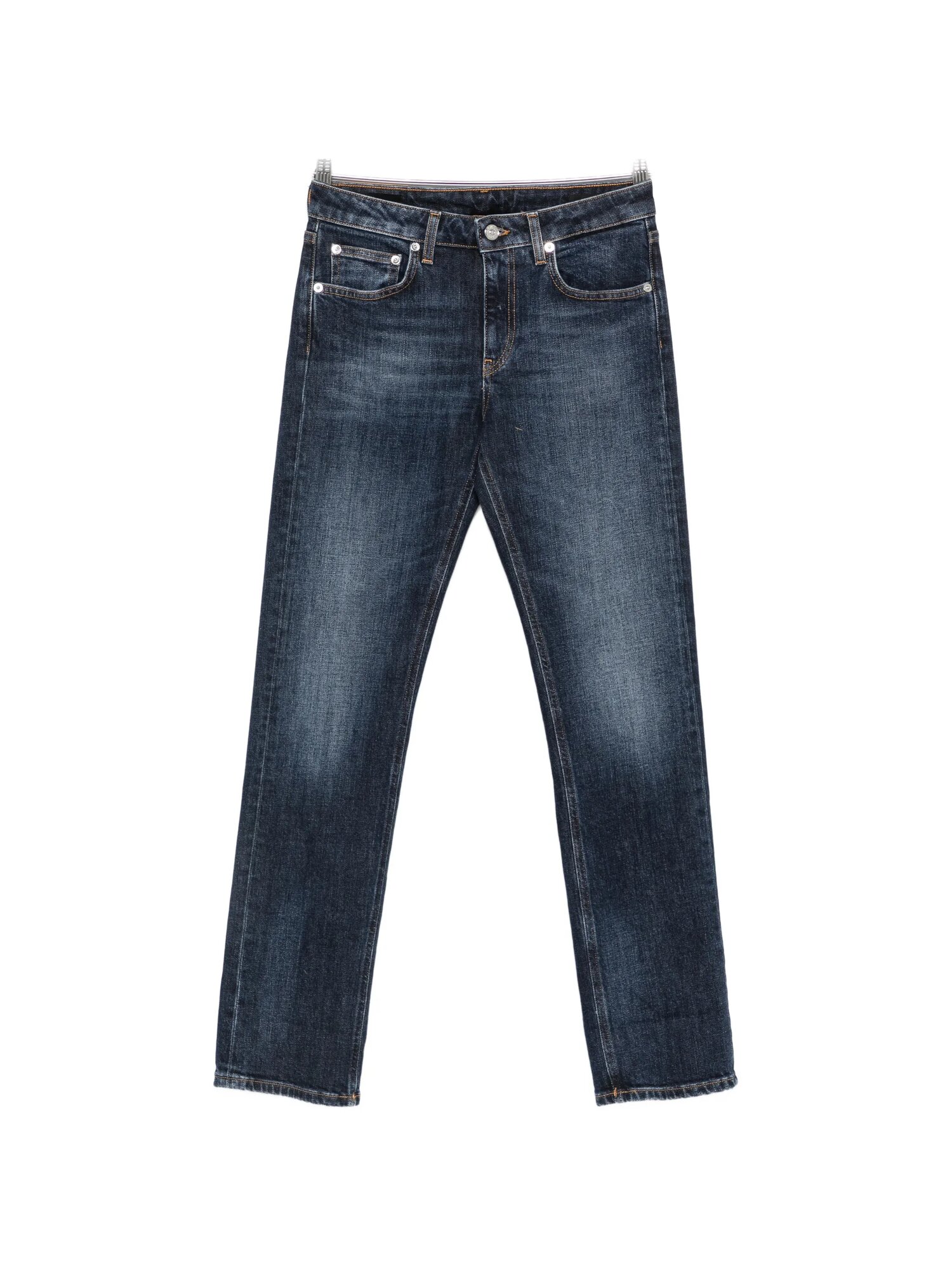 Джинсы Coco faded straight-leg jeans 