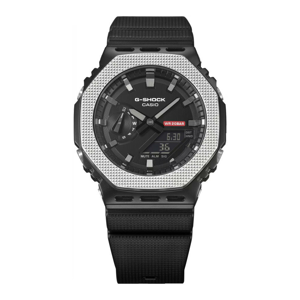 Наручные часы CASIO G-Shock, черный/серебристый — фото 1