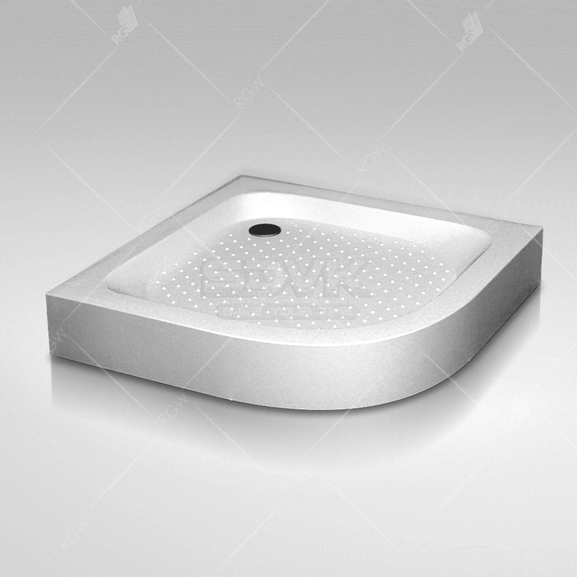 Душевой поддон RGW Acrylic Lux/Tn-p 16180488-41 80×80x16 без сифона