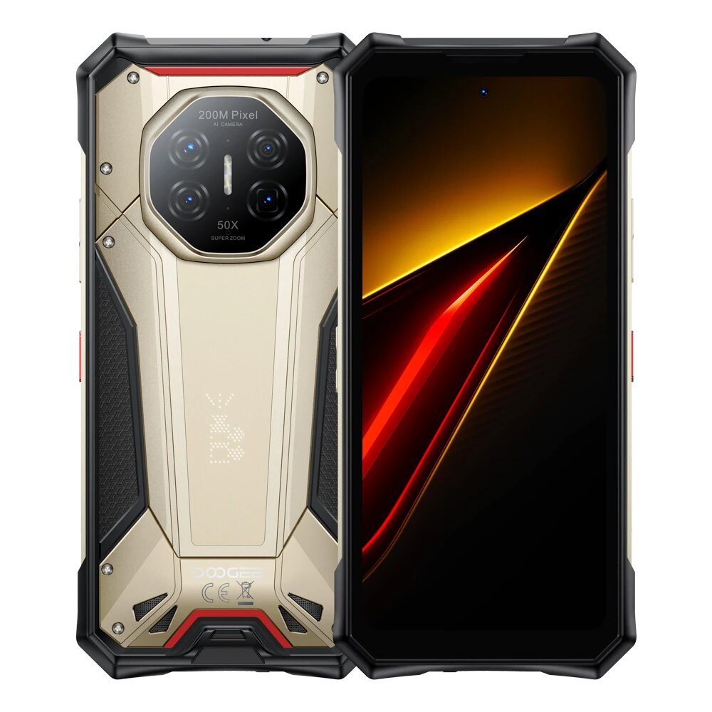 DOOGEE S300 Plus — защищенный телефон 5G, 48 (12+36) ГБ + 1 ТБ, 6,78-дюймовый экран, 11000 мАч