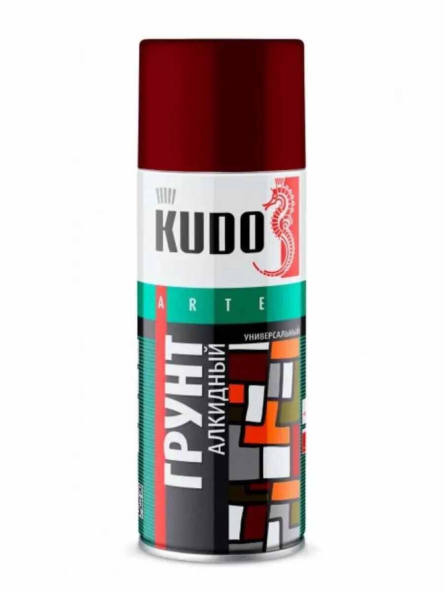 Грунт универсальный Красно-коричневый KUDO KU-2002 (520 мл) аэрозоль
