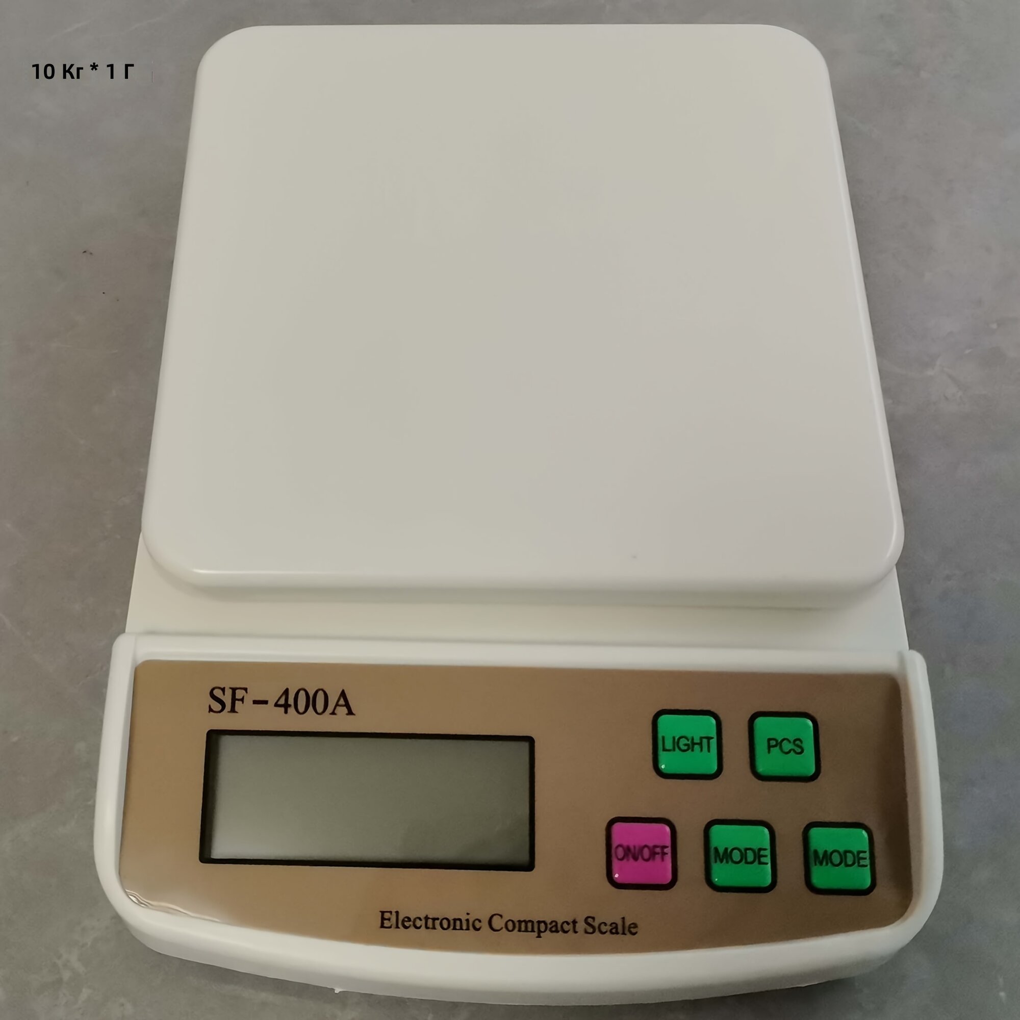 Весы кухонные платформенные SF-400A ЖК-экран точность 0.1 г/1 г г/унция/фунт 22.05 фунта для кухни выпечки кафе