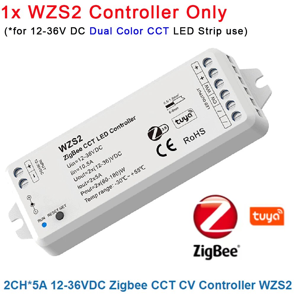 RGB контроллер Veromount WZS1/2/3/4/5 Zigbee 3.0 WZS2 Controller Only