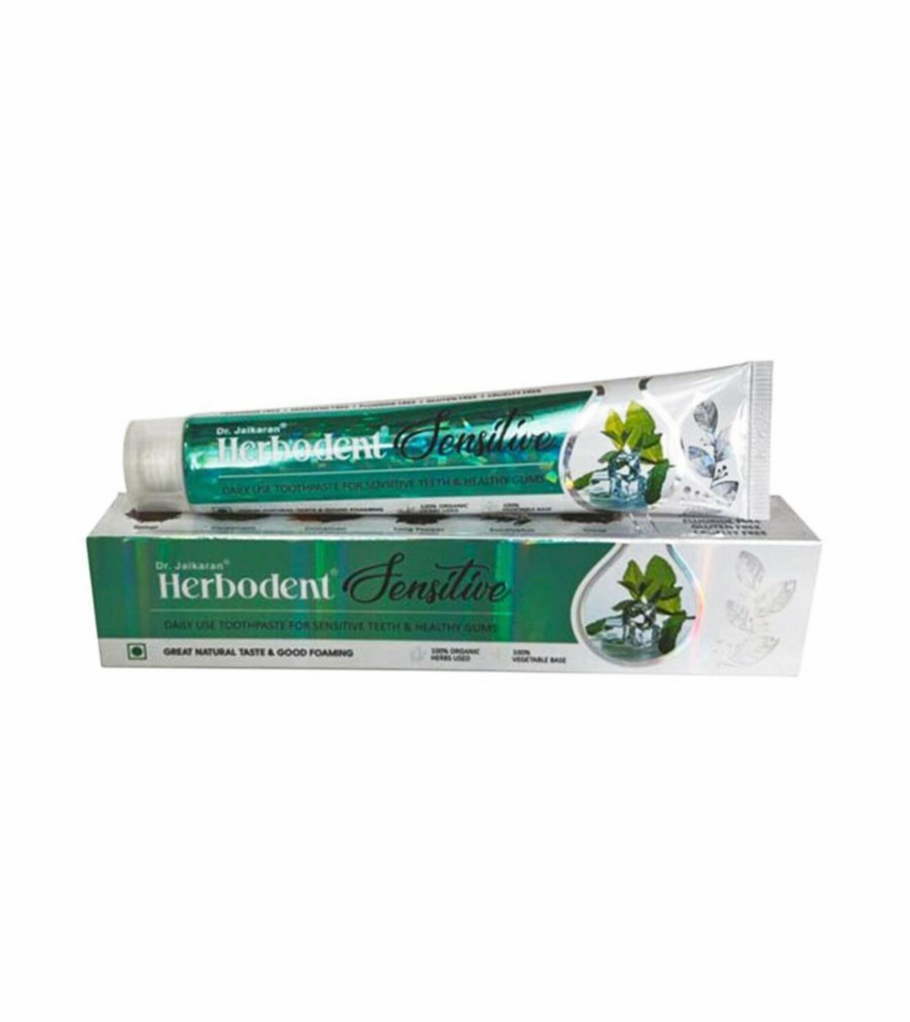 Dr.Jaikaran, Паста для чуствительных зубов (Herbodent Sensitive), 100гр
