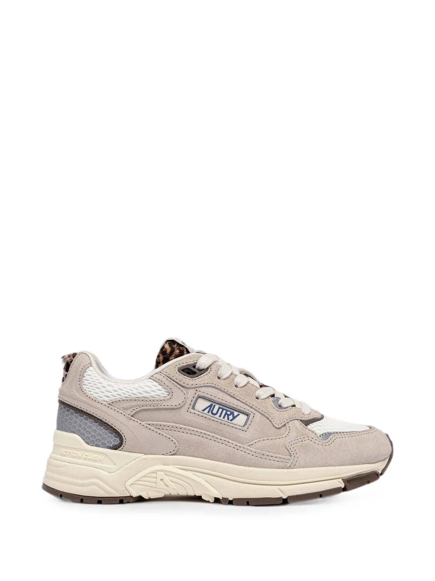 Кроссовки Hyperway leopard-print panelled sneakers
