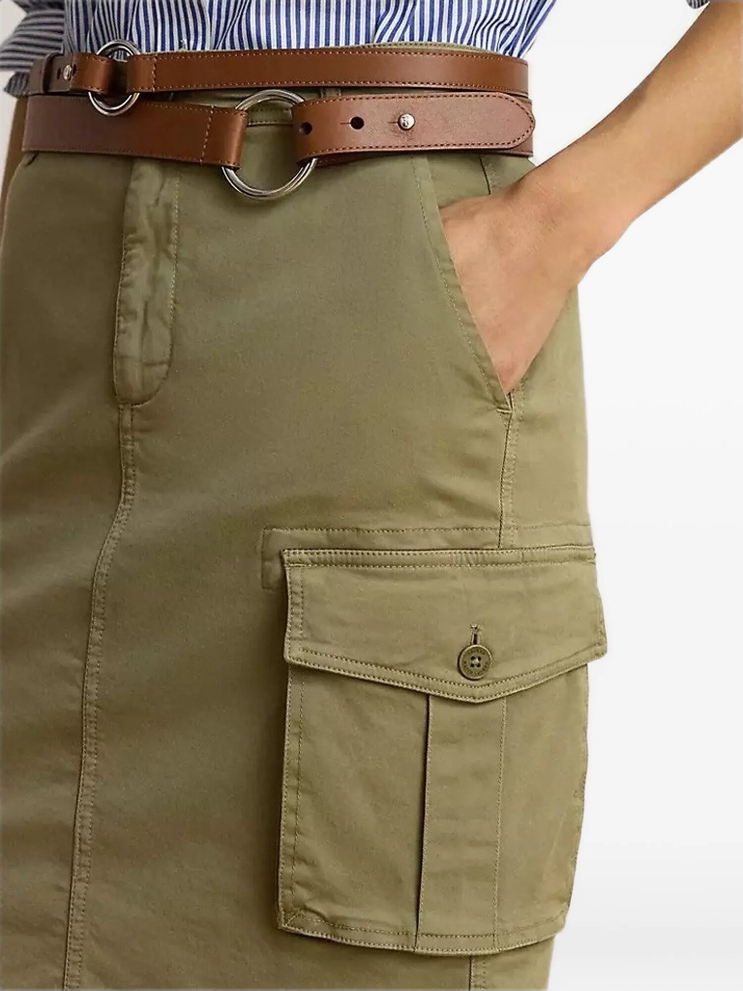 Юбка Lauren Ralph Lauren Cargo-pocket mini skirt, размер 6 — фото 1