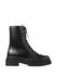 Ботинки JIMMY CHOO Sima Flat black smooth-leather ankle boots, размер 40