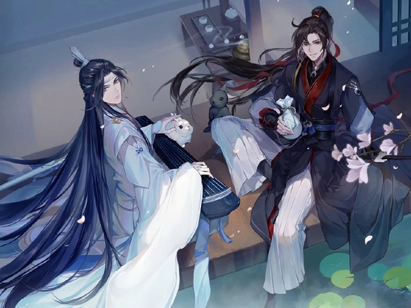 Алмазная живопись KAYOU Mo Dao Zu Shi Синий, 30x40cm Full Round, B17