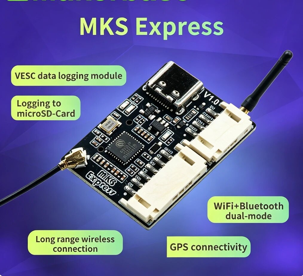 Модуль Makerbase VESC EXPRESS ESP32 для электроскейтбордов — фото 1