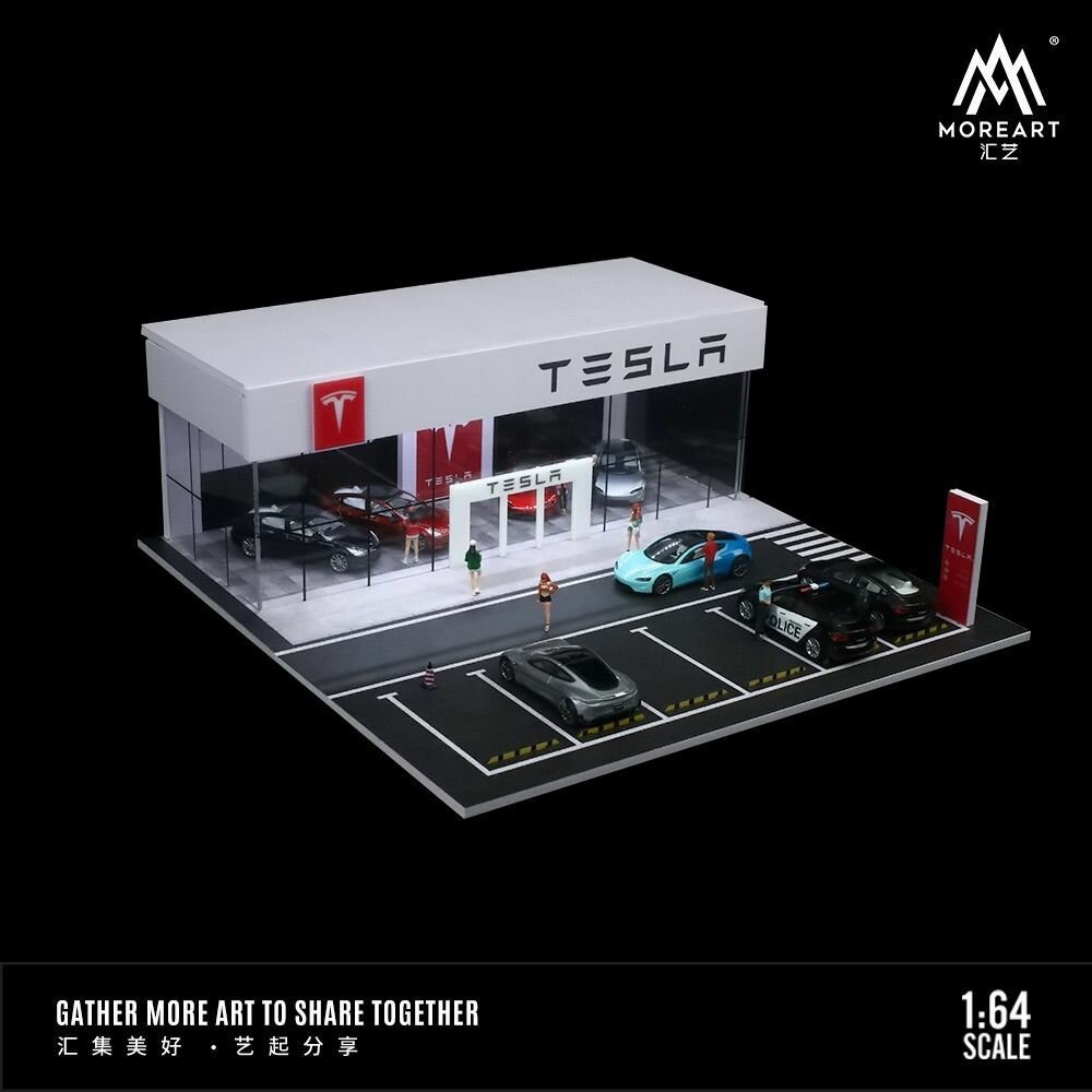 Car Bay Гараж для машинок 1:64. ручная работа (Без модели автомобиля). Игрушечный гараж для моделек. Подарок мальчику