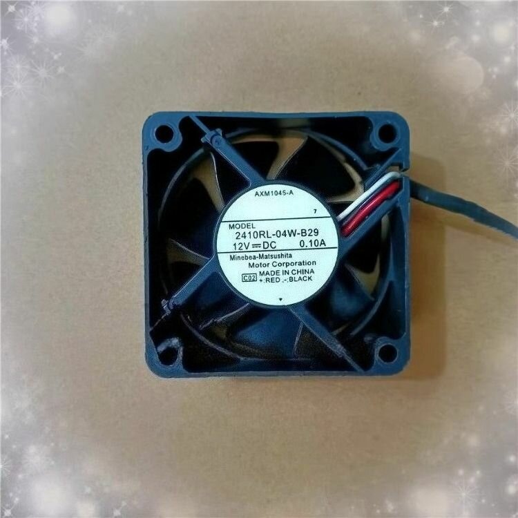 NMB 2410RL-04W-B29 DC12V 0.10A 6025 6 см 3 провода вентиляторы -