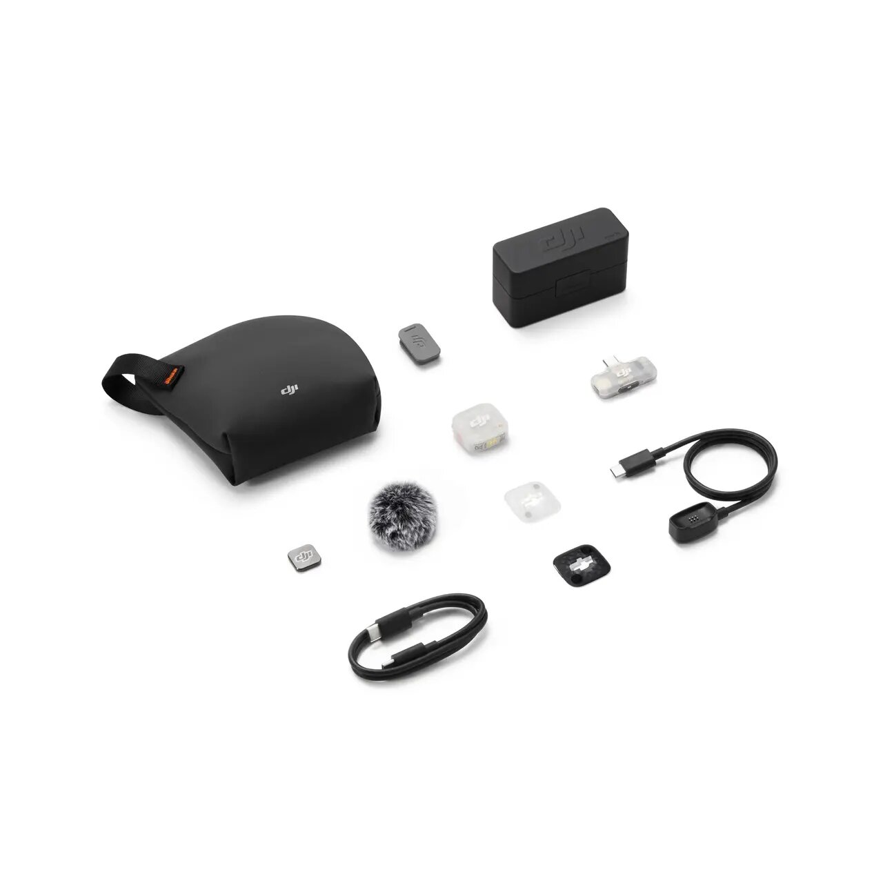 Микрофон для видеоблога и интервью, DJI Mic Mini 2S (1TX + 1 Mobile RX + чехол для зарядки) для телефон