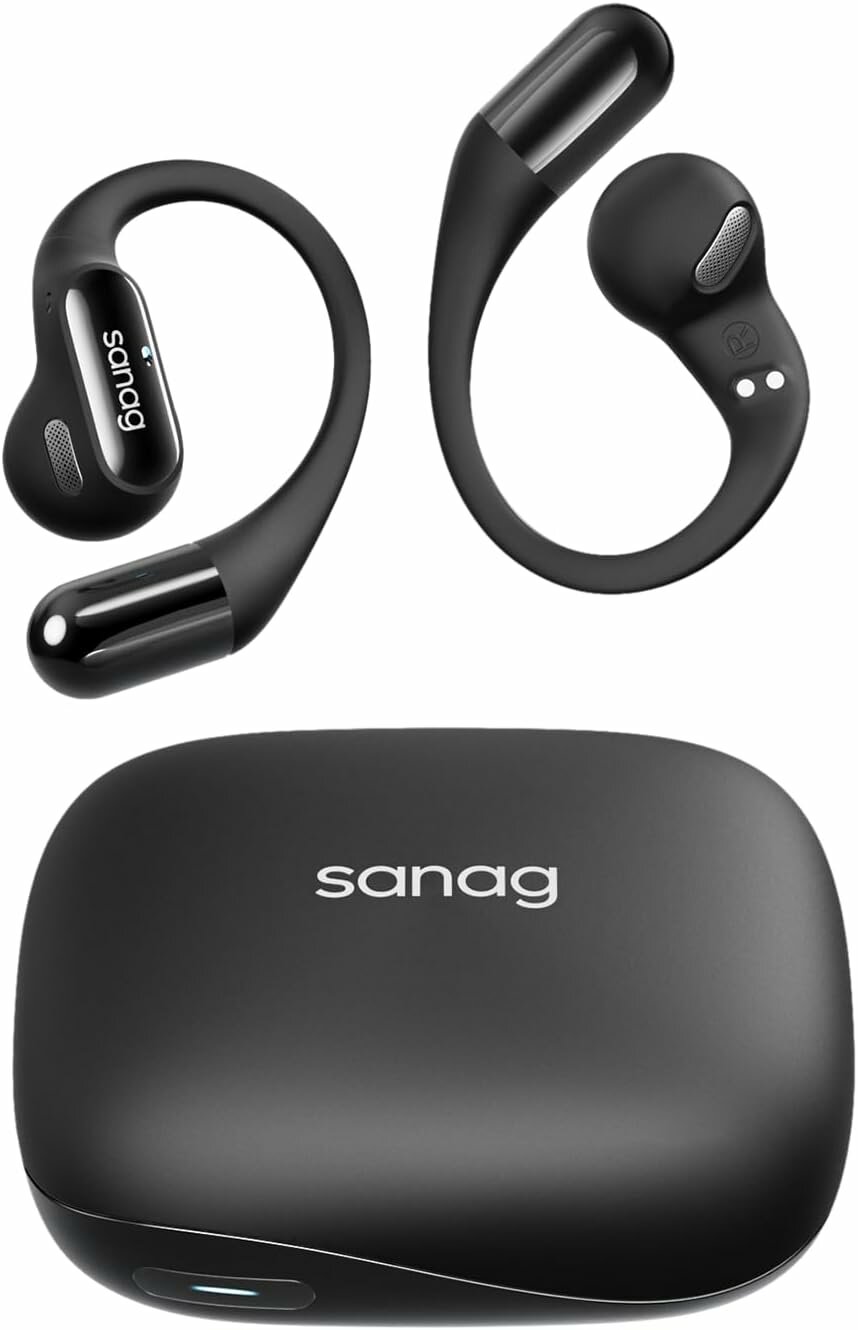 Открытые Bluetooth-наушники Sanag G6S 5.3 с ENC микрофоном, HiFi, 26 ч, IPX4 для спорта