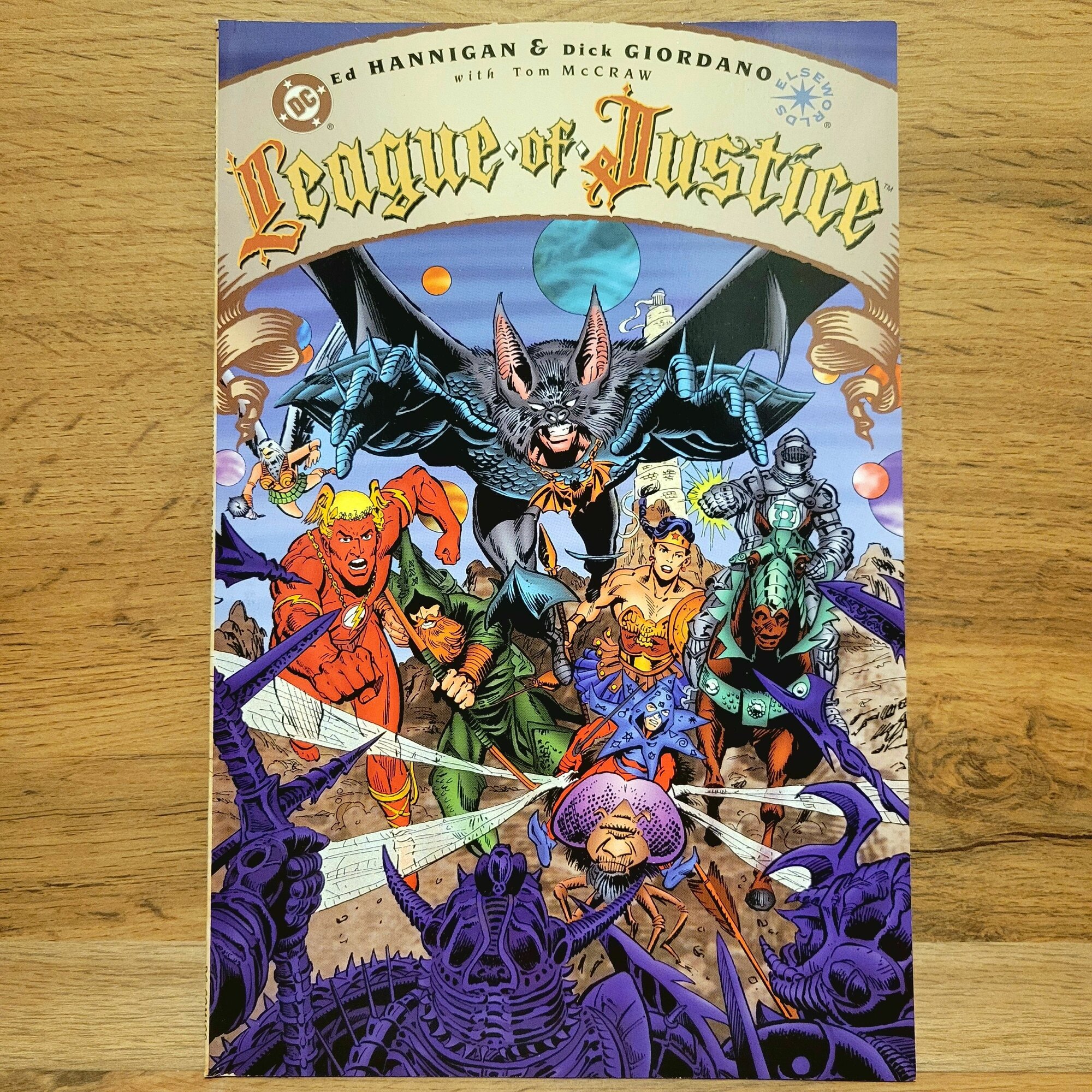 Ретро Комикс League of justice. 1988 Год. Плотная Обложка. 50 Страниц!