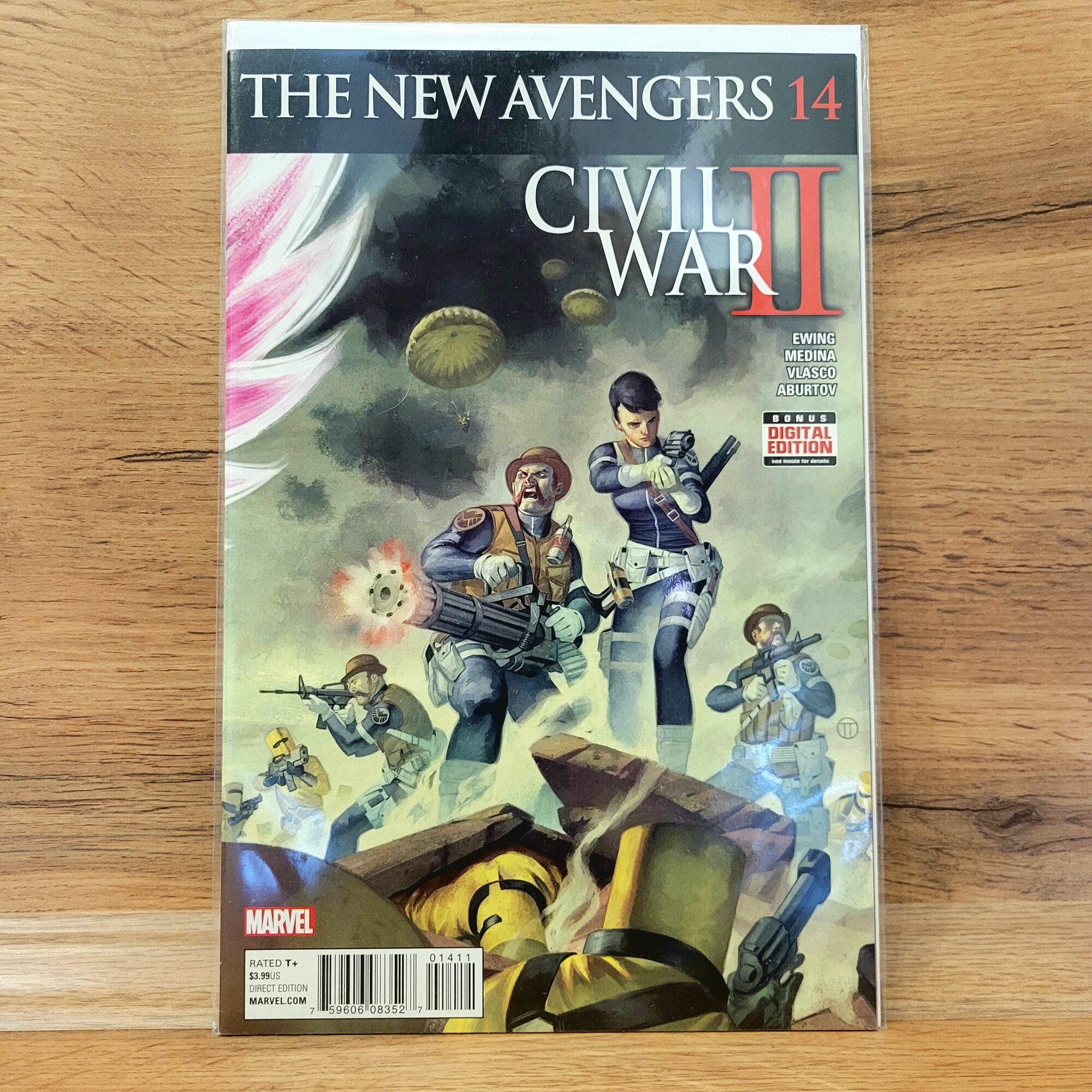 Civil War #14. Оригинальный Комикс.