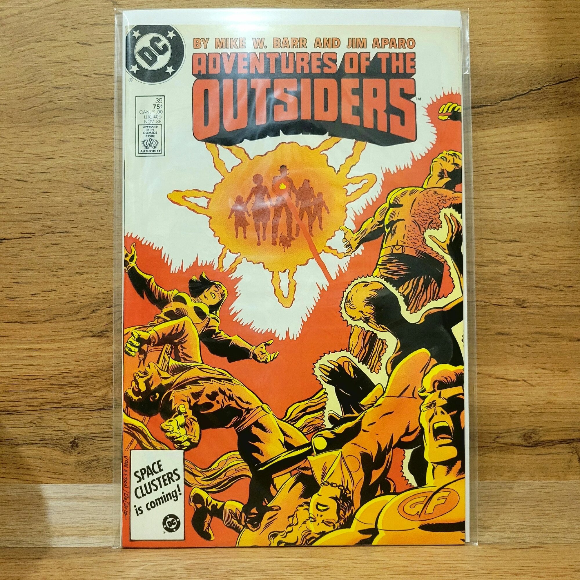 Ретро Комикс Adventures Of The Outsiders #39. 1986 Год. Комикс (сингл) на английском языке
