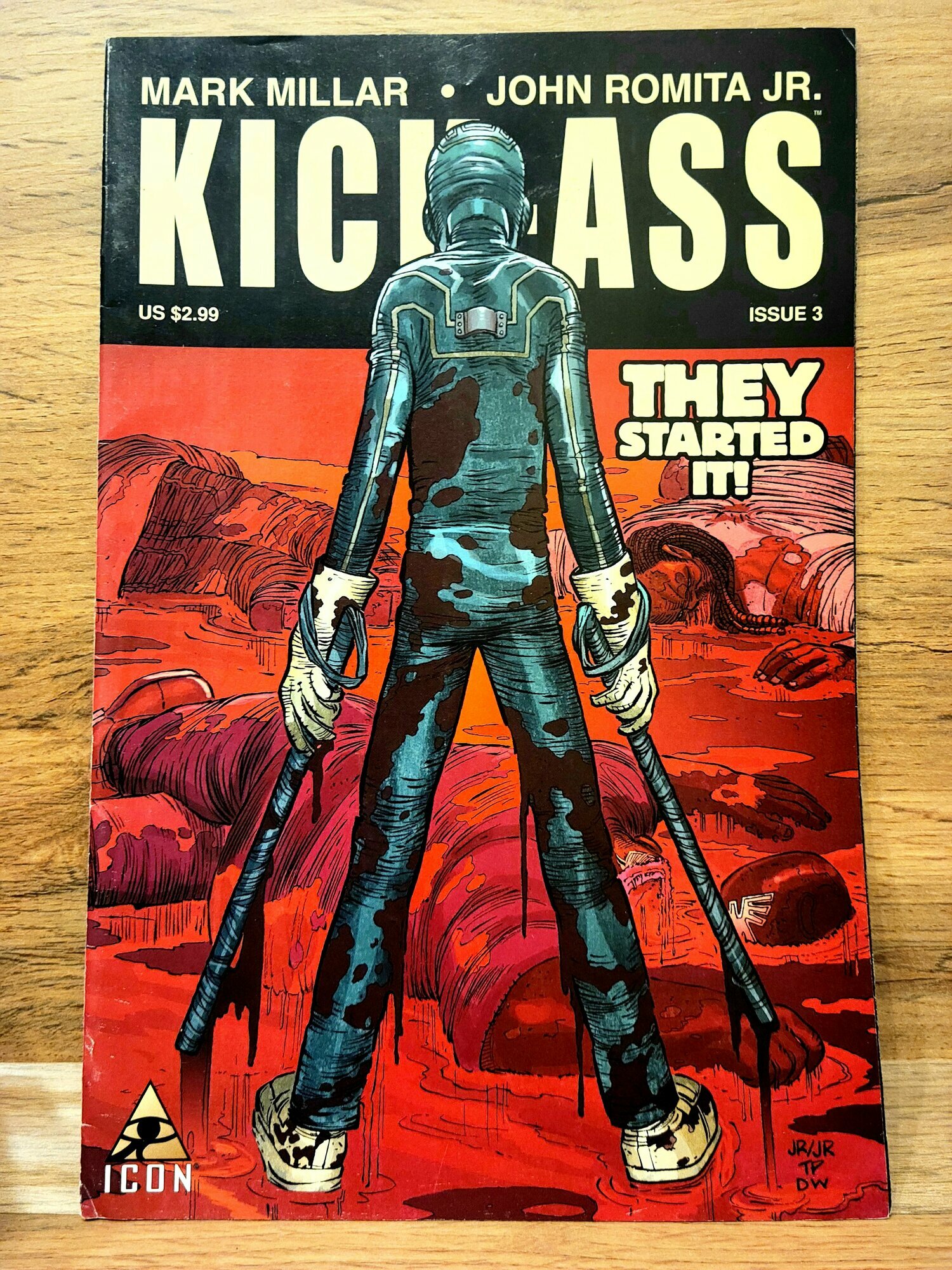 Kick Ass #3. Оригинальный Американский Комикс.