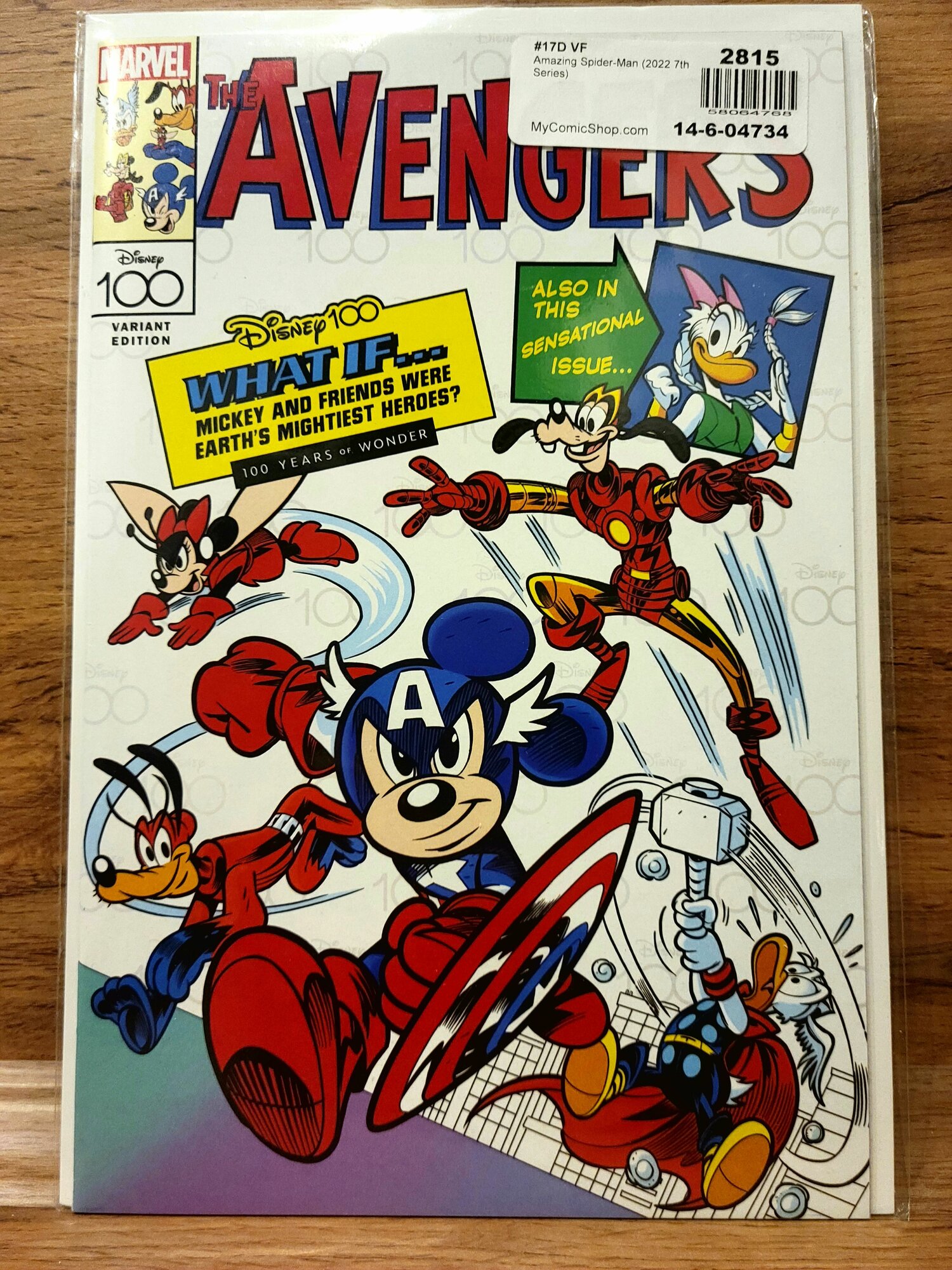 Amazing Spuder Man #17. Avengers variant Оригинальный Комикс