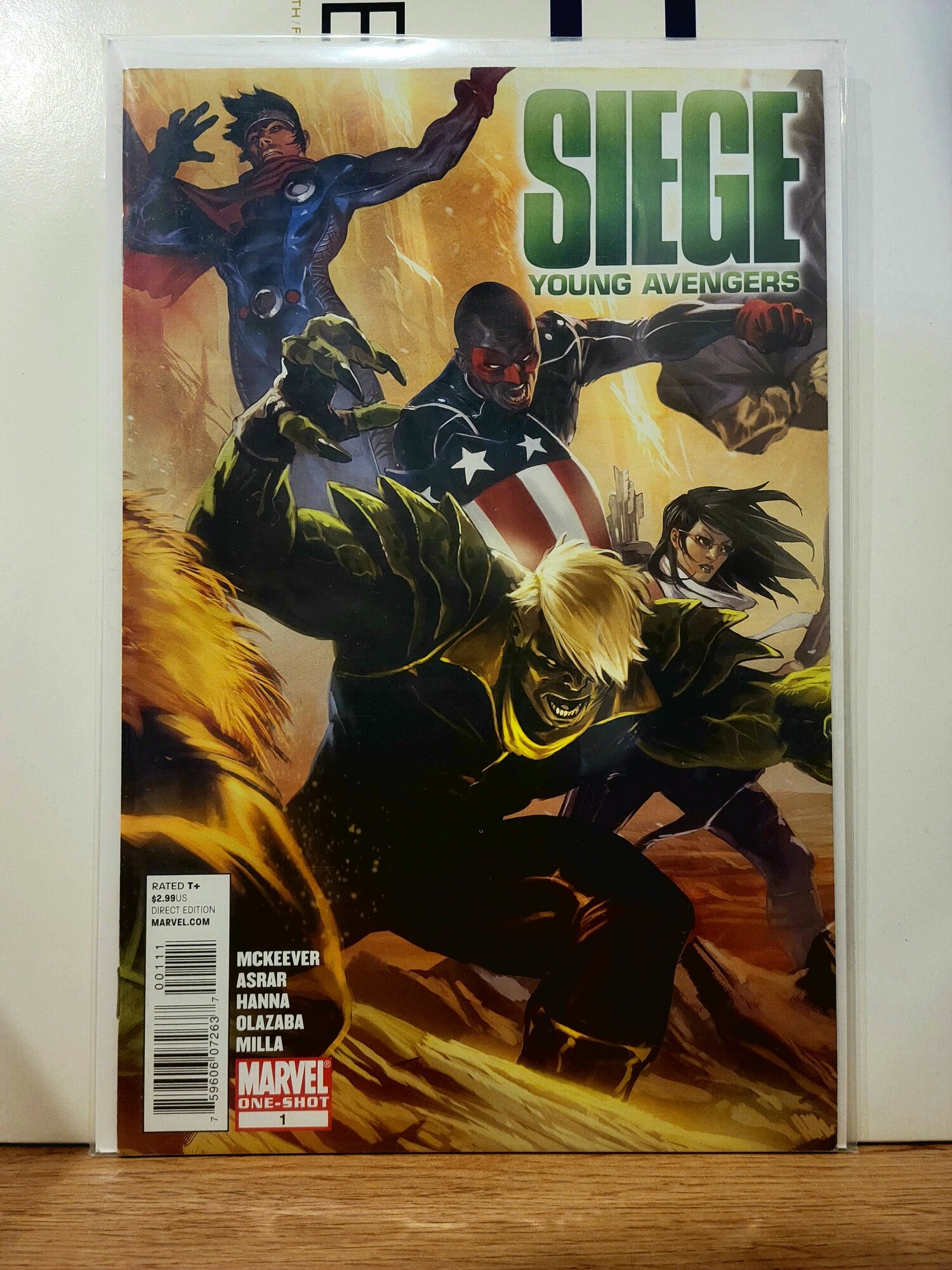 Ретро Комикс Siege Young Avengers #1. Оригинал!