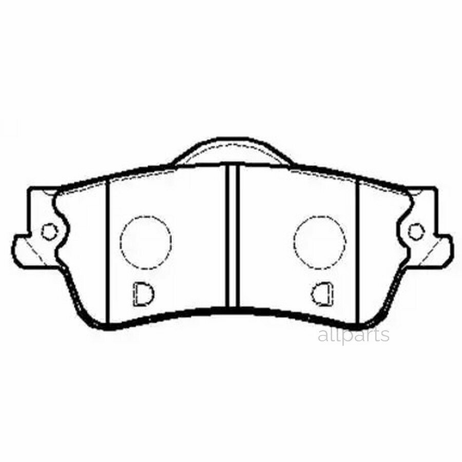 HSB HP5262 Колодки тормозные дисковые HOLDEN: COMMODORE VE SEP-06