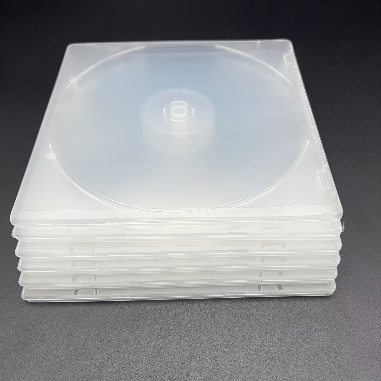 Чехлы для хранения CD, DVD и игровых дисков на 1 шт, 6 шт, полупрозрачные