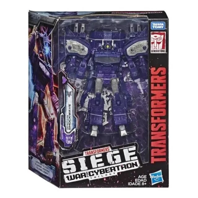 Трансформеры Игрушка хасбро WFC-S14 Shockwave Leader Class Transformers Generations War for Cybertron Siege Chapter