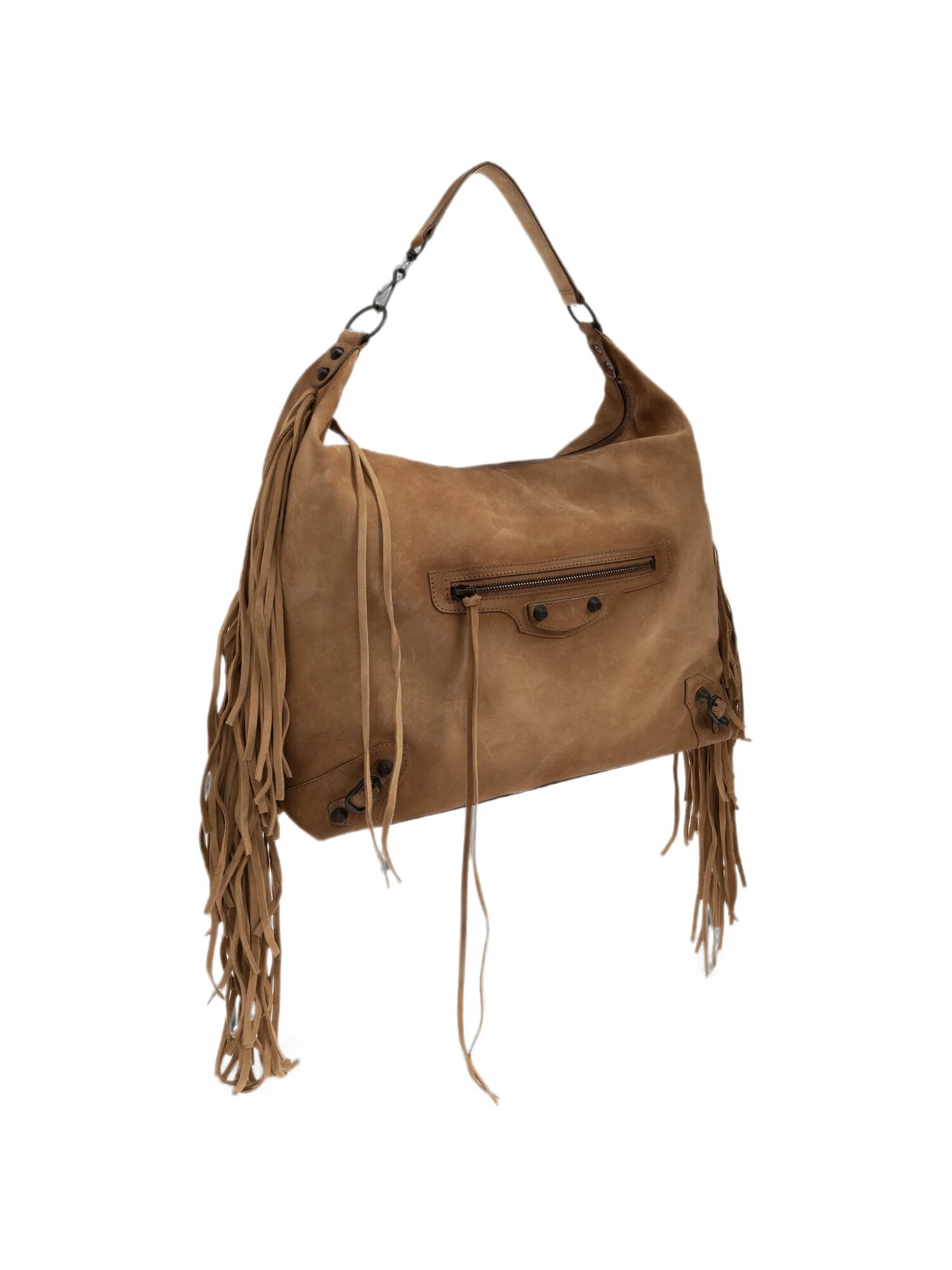 Сумка BALENCIAGA Le City bag medium in camel — фото 1
