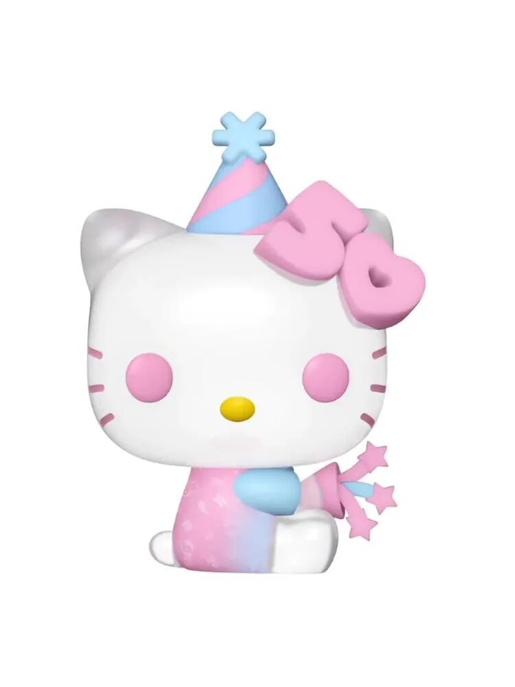 Фигурка Funko POP! Hello Kitty with Party Hat (APAC) (Exc) (78) 76092 / Фигурка Фанко ПОП! по мотивам франшизы "Hello Kitty"