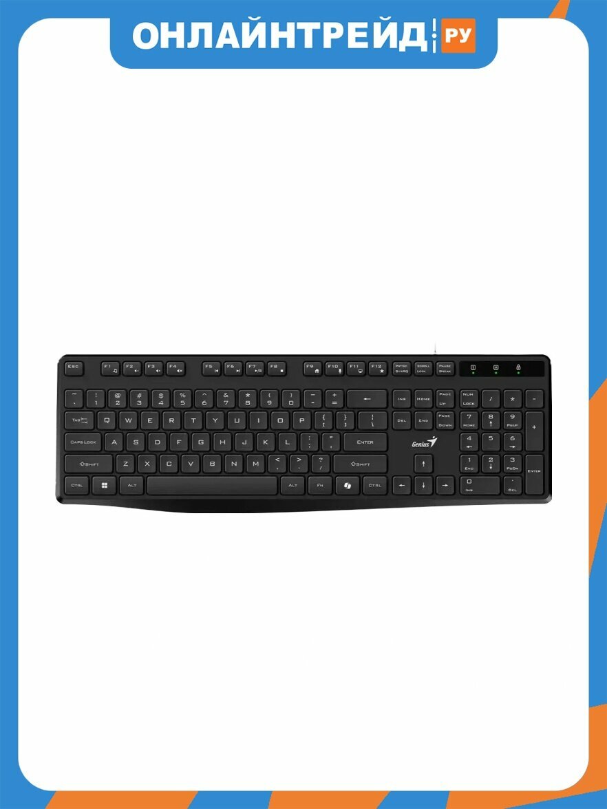 Клавиатура Genius KB-117S черный (31300017402)