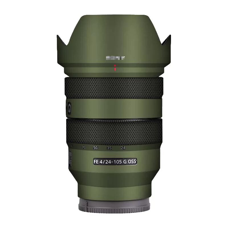 Стикер для объектива Sony FE24-105F4 с военно-зеленым рисунком, высококачественный декаль для камеры