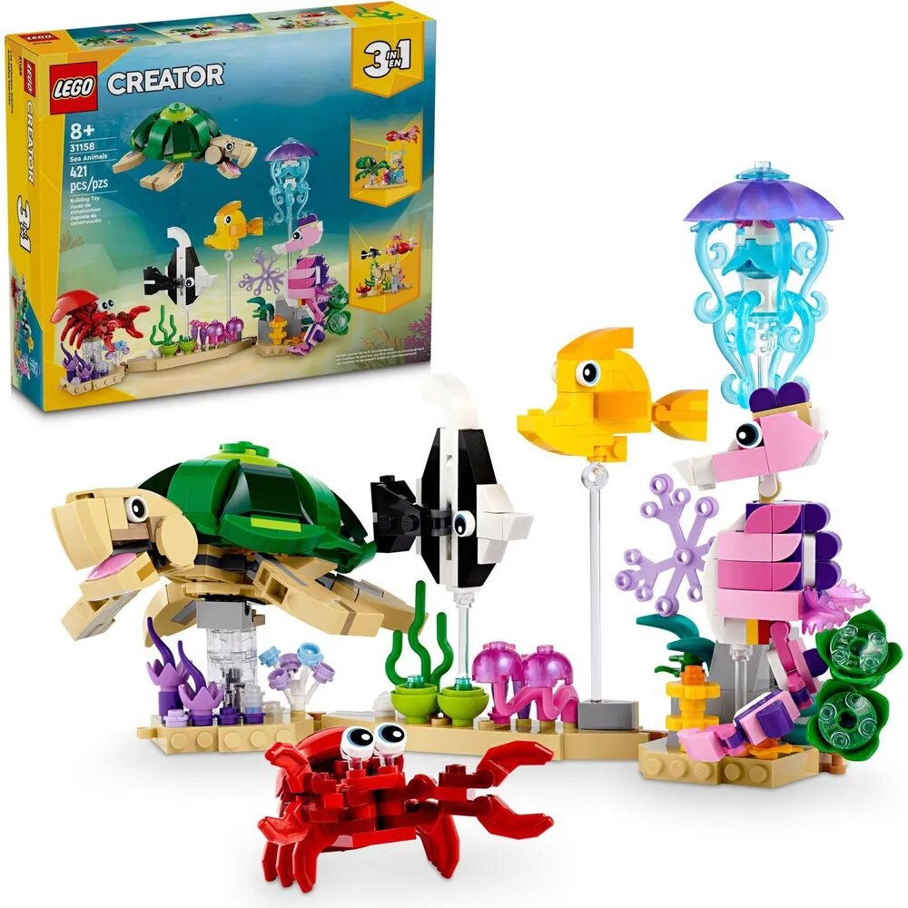 Конструктор LEGO 31158 Creator 3in1 Морские животные