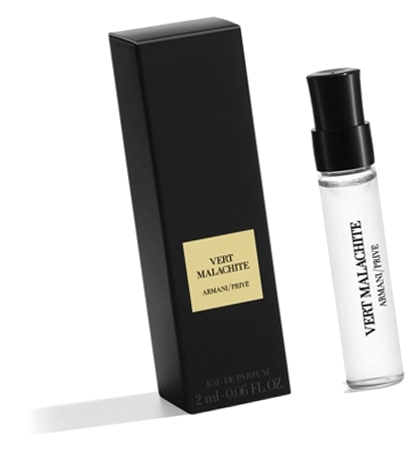 Giorgio Armani Vert Malachite миниатюра парфюмерной воды 2 мл - Верт Малахит для мужчин и женщин