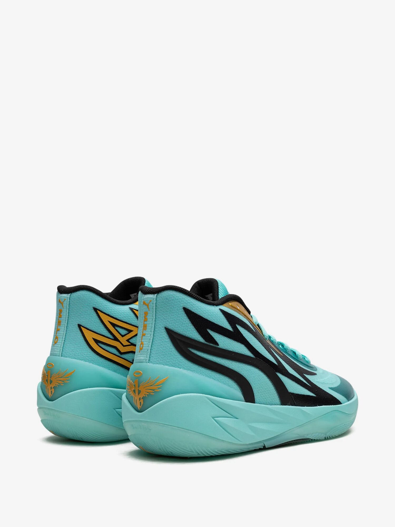 Кроссовки PUMA MB.02 Honeycomb, размер 11 UK, синий — фото 1