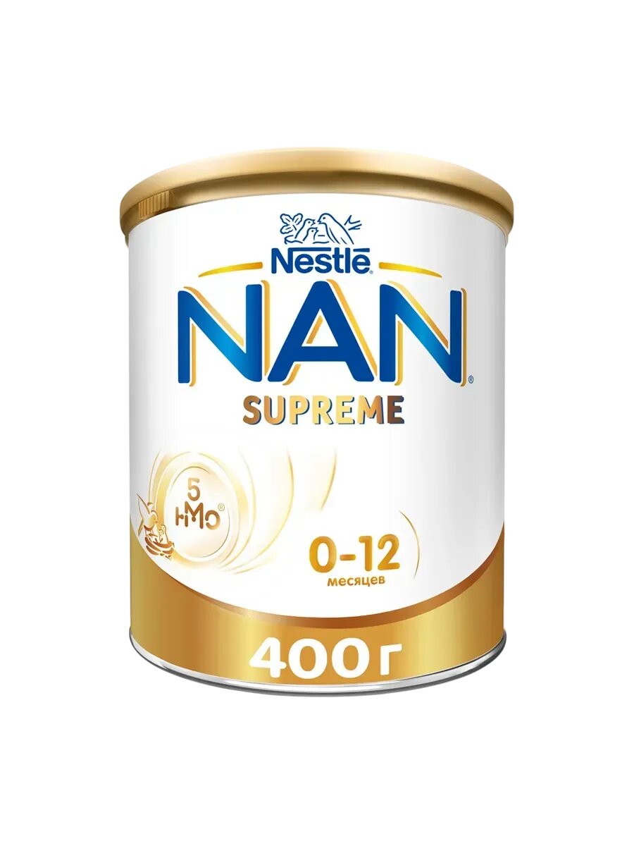 NAN Supreme Сухая смесь с рождения 0-12 мес 400 г 1 шт