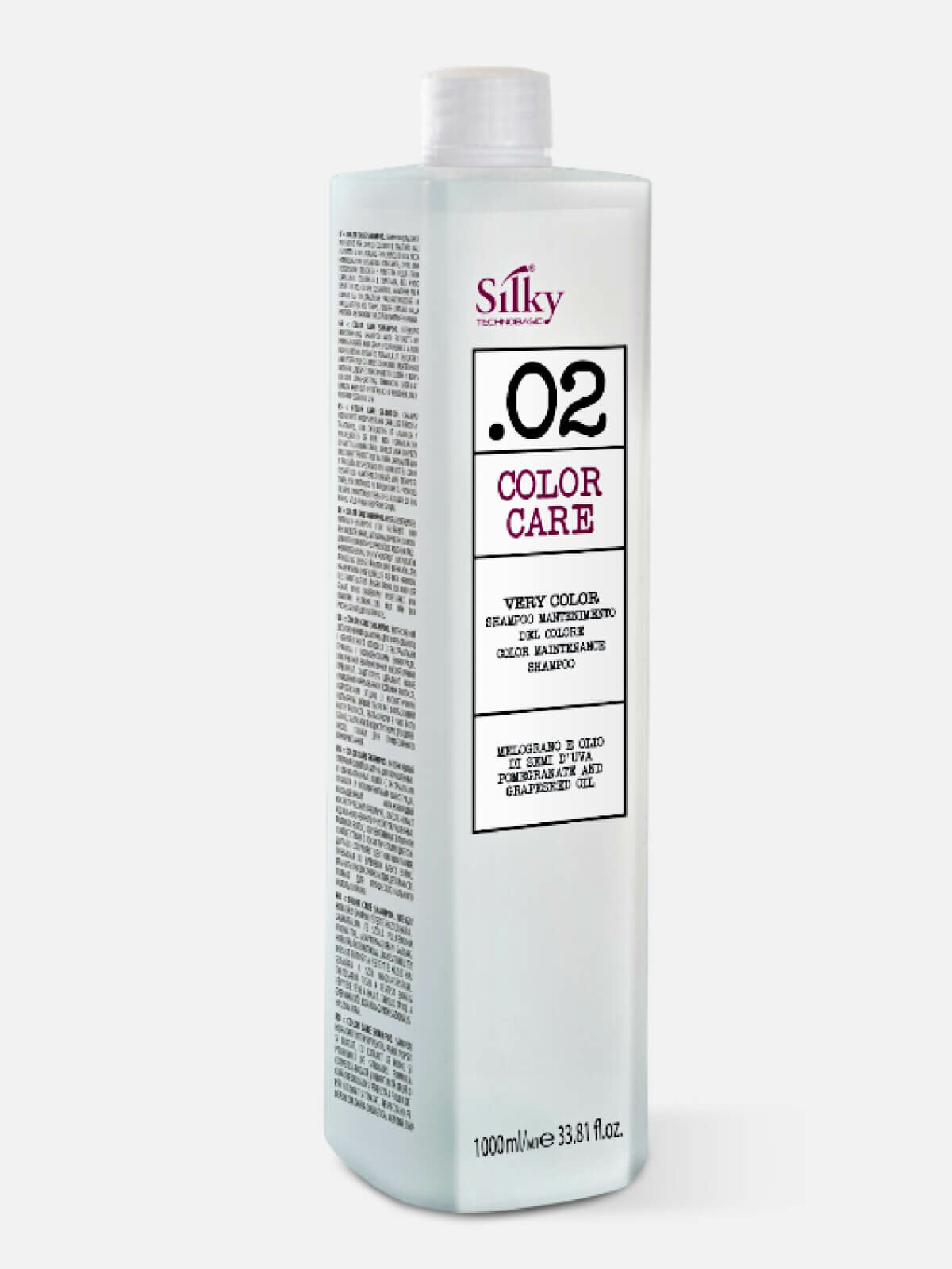 Увлажняющий шампунь для окрашенных волос профессиональный Silky Color Care, 1000 мл