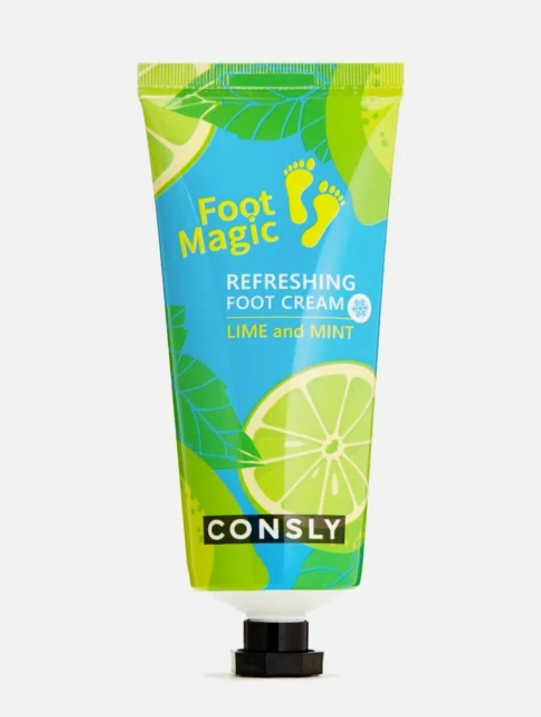 Освежающий крем для ног CONSLY foot magic