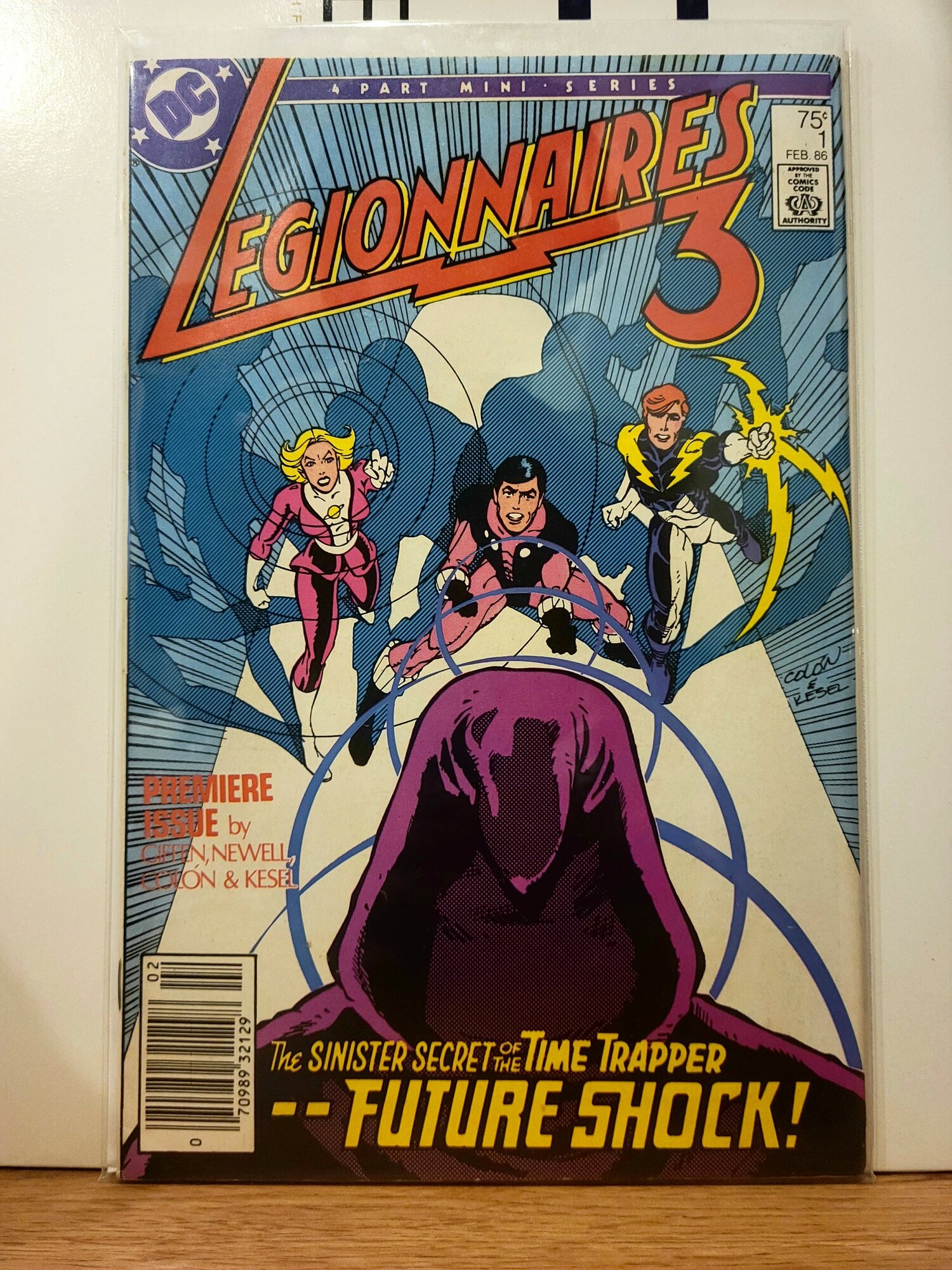 Ретро Комикс Legionnaires #1. 1986 Год. Оригинал!