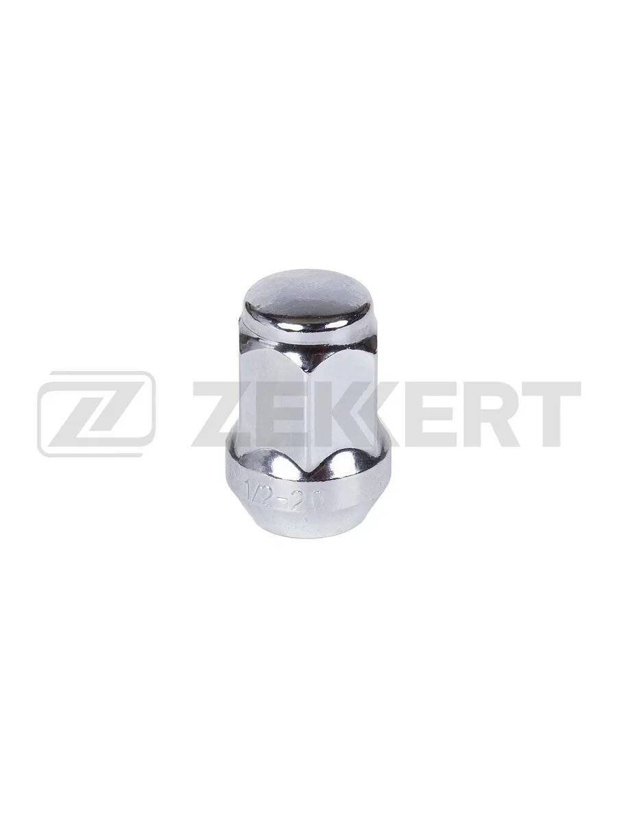 Гайка колеса M 1 2x35 Хром конус под ключ 19