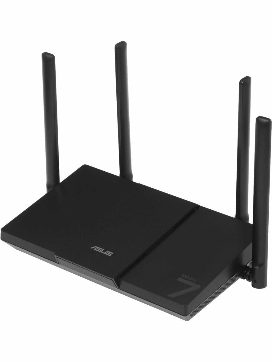 Беспроводной роутер Asus RT-BE50 Wi-Fi 7, 2.4/5 ГГц, 3, черный