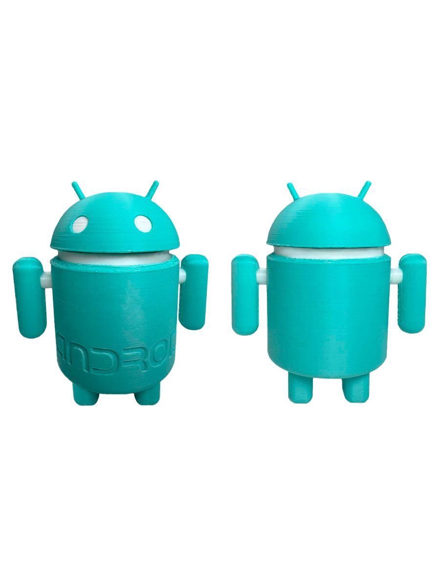Фигурка Робот - Андроид (Android), бирюзовый — фото 1