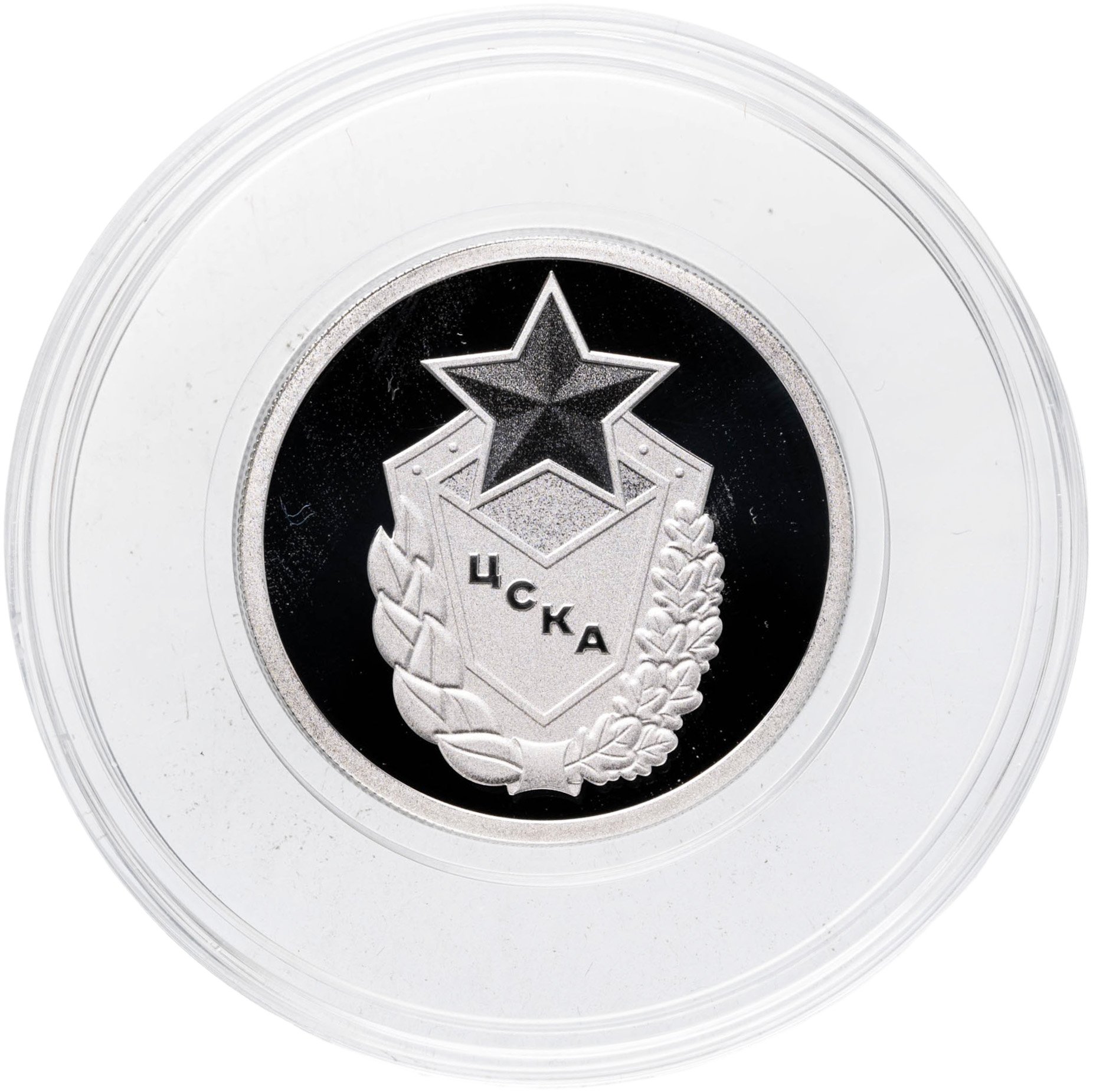 1 рубль 2023 СПМД Proof "Российский спорт футбол - клуб "ЦСКА", Серебро 925