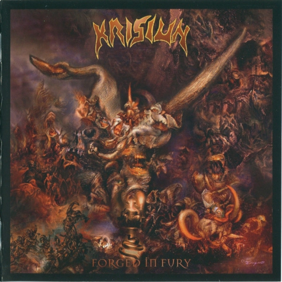 Компакт-диск Krisiun — Forged In Fury (RU)(CD)