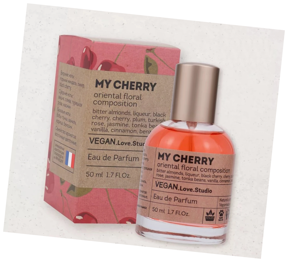 Парфюмерная вода для женщин Delta Parfum Vegan Love Studio My Cherry 100 мл / Лав Студио